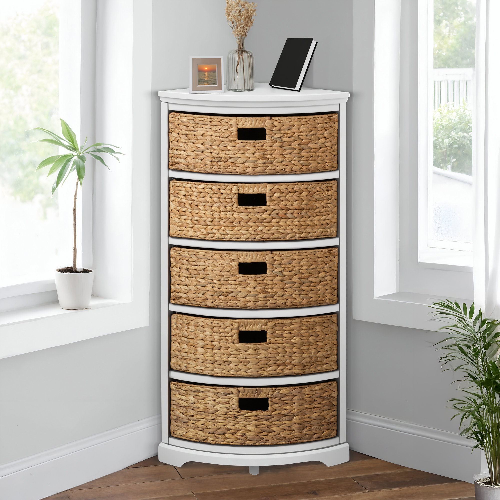 Rosecliff Heights Solid Wood 5 Drawer Storage Drawers - Wayfair Canada