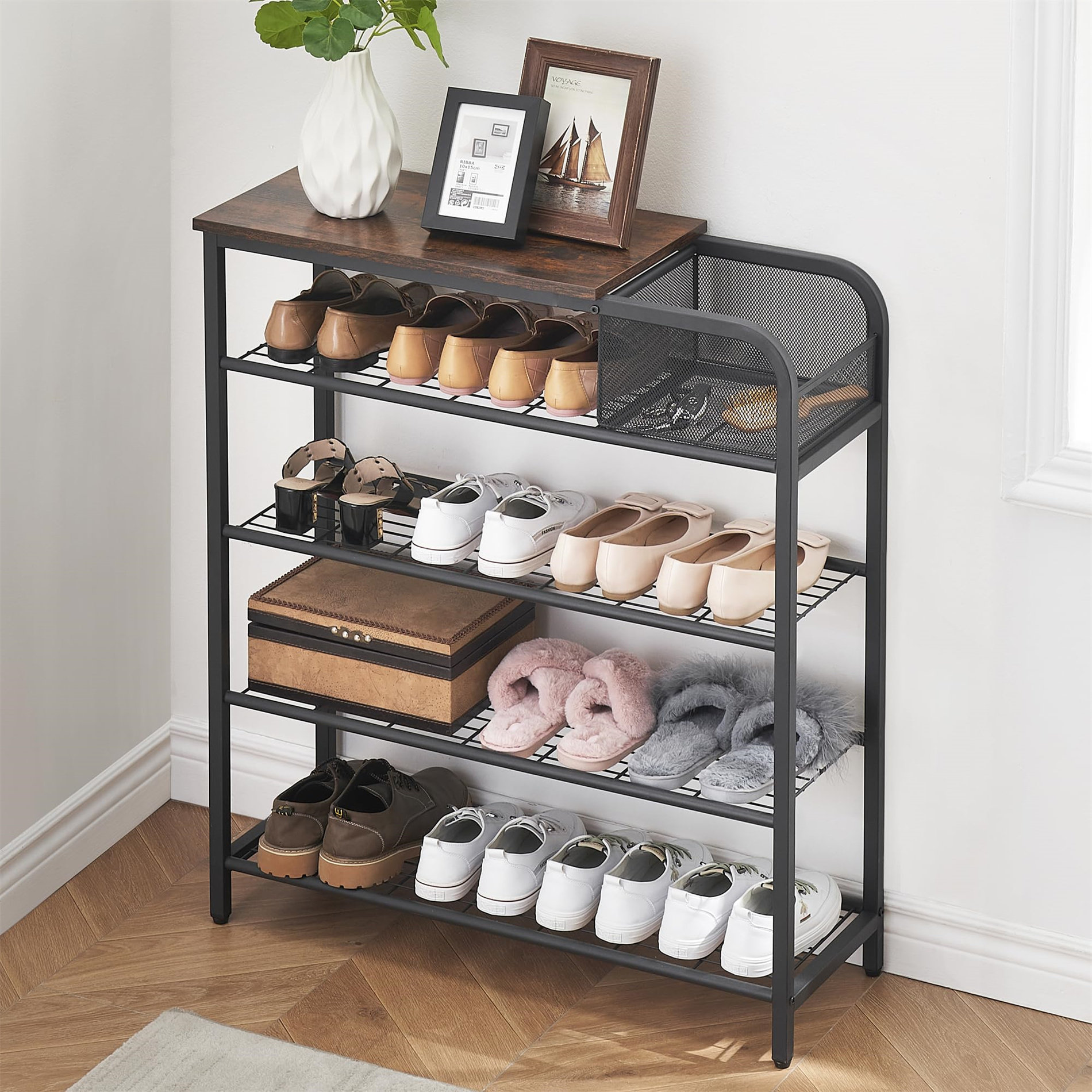 Latitude Run® 20 Pair Shoe Rack | Wayfair