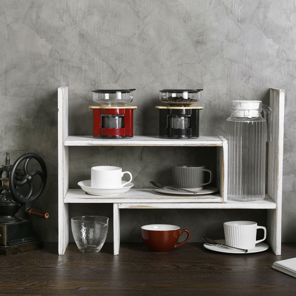 Gracie Oaks Cassidee Solid Wood Adjustable Desk Organizer & Reviews ...