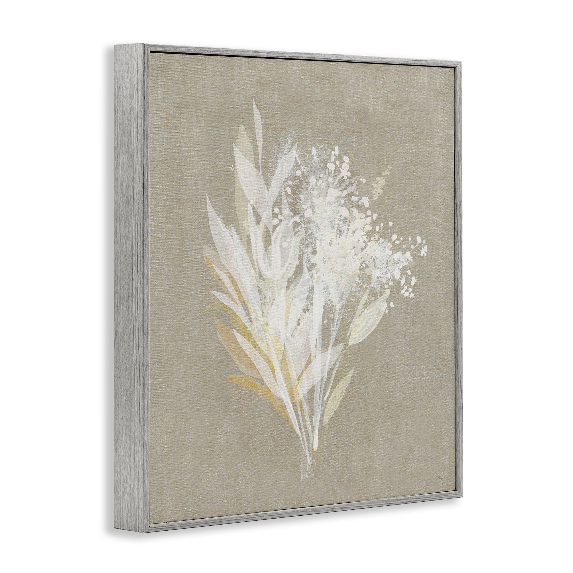 Dakota Fields Natural Herb Impression Framed Giclee, design by Susan ...