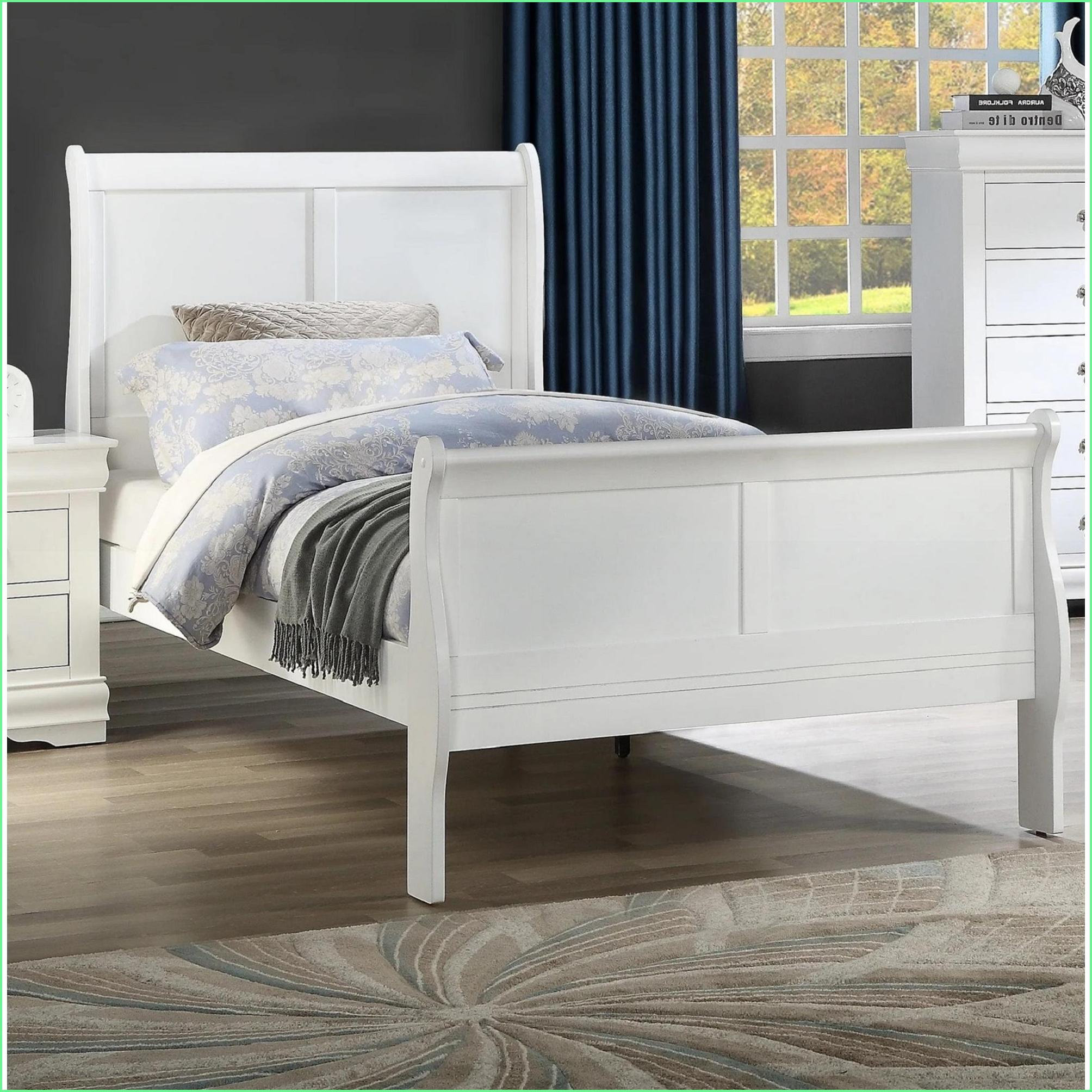 Latitude Run® King Size Solid Wood Louis Phillipe Panel Sleigh Bed ...