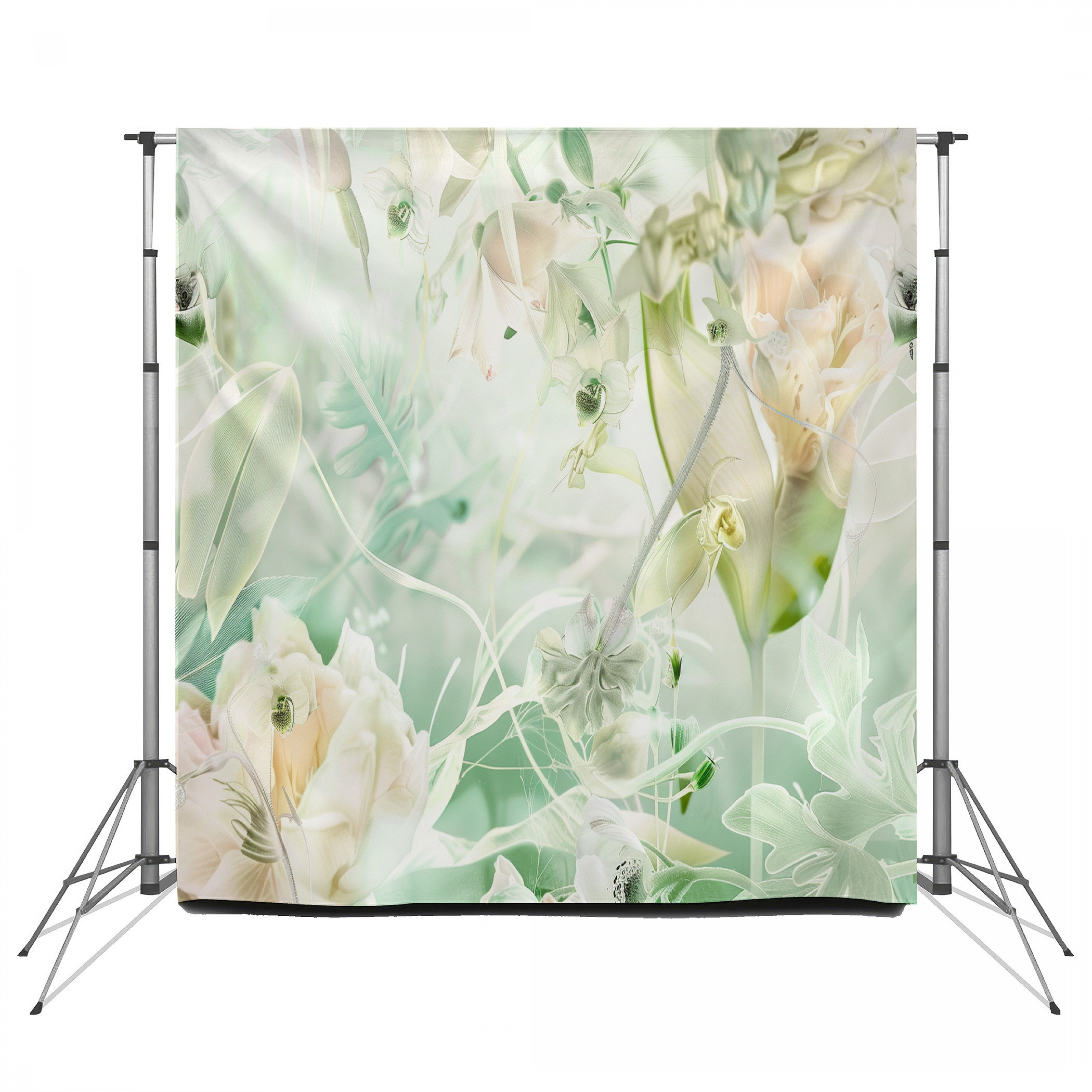 VisionDecor Floral Backdrop Nature Large Elegant Photo Backdrop ...