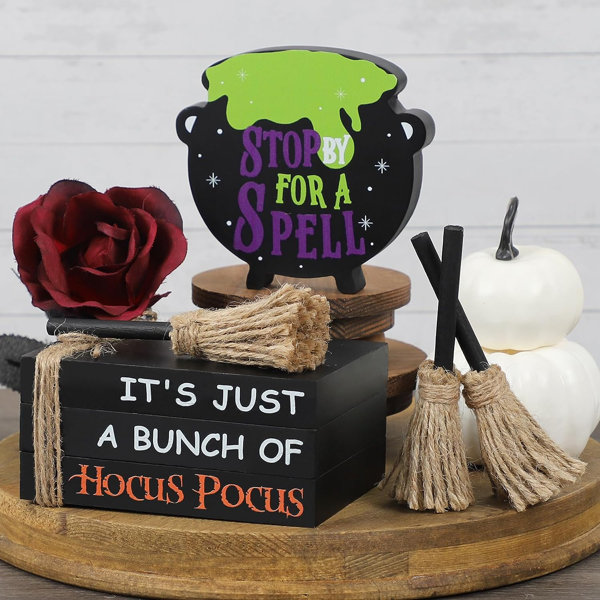 The Holiday Aisle® Hocus Pocus Halloween Decorations, 1 Set Of ...