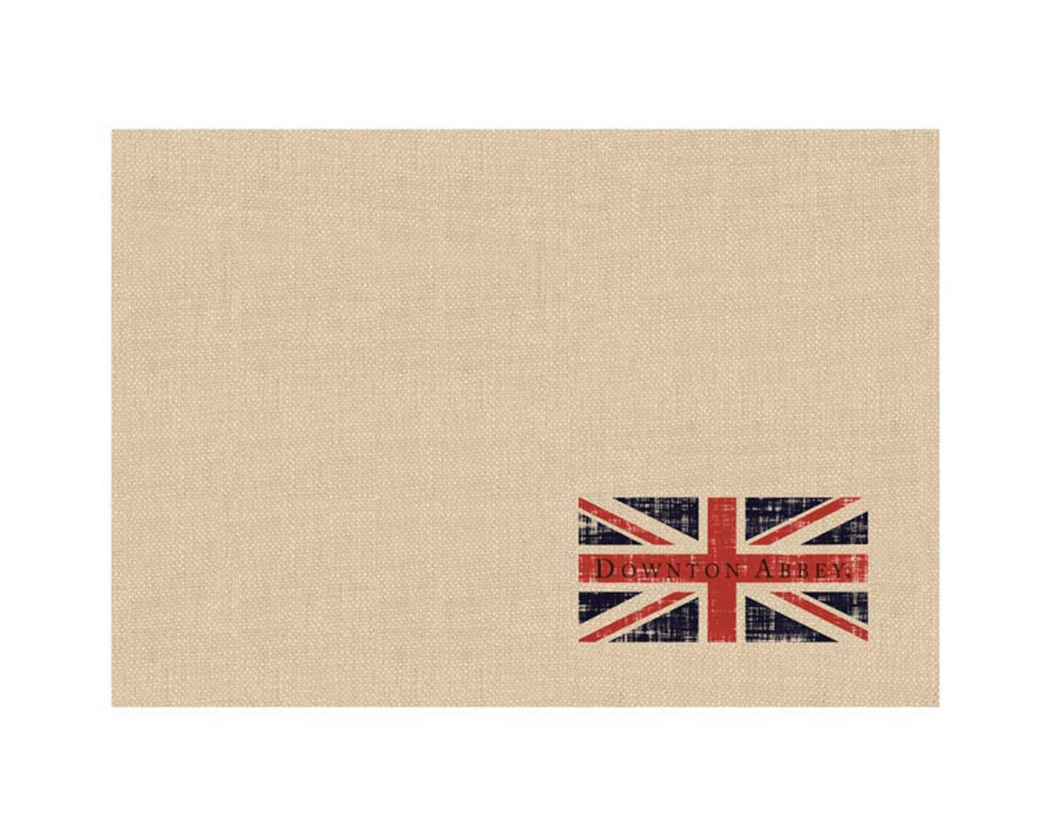 Northlight Seasonal Downton Abbey British Flag Beige Table Placemats 14 ...