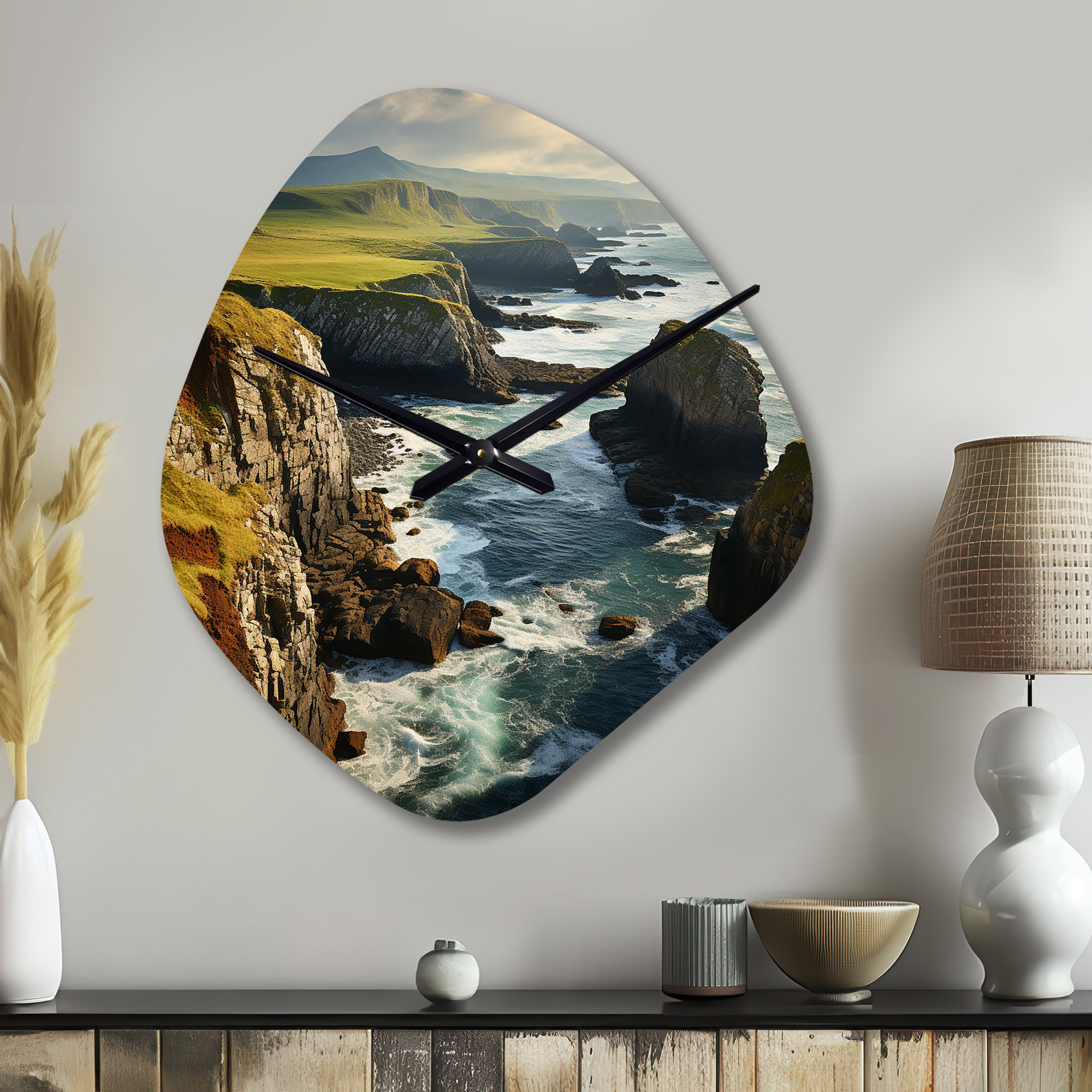 Design Art Ireland Dingle Peninsula Clif II - Ireland Asymmetrical ...