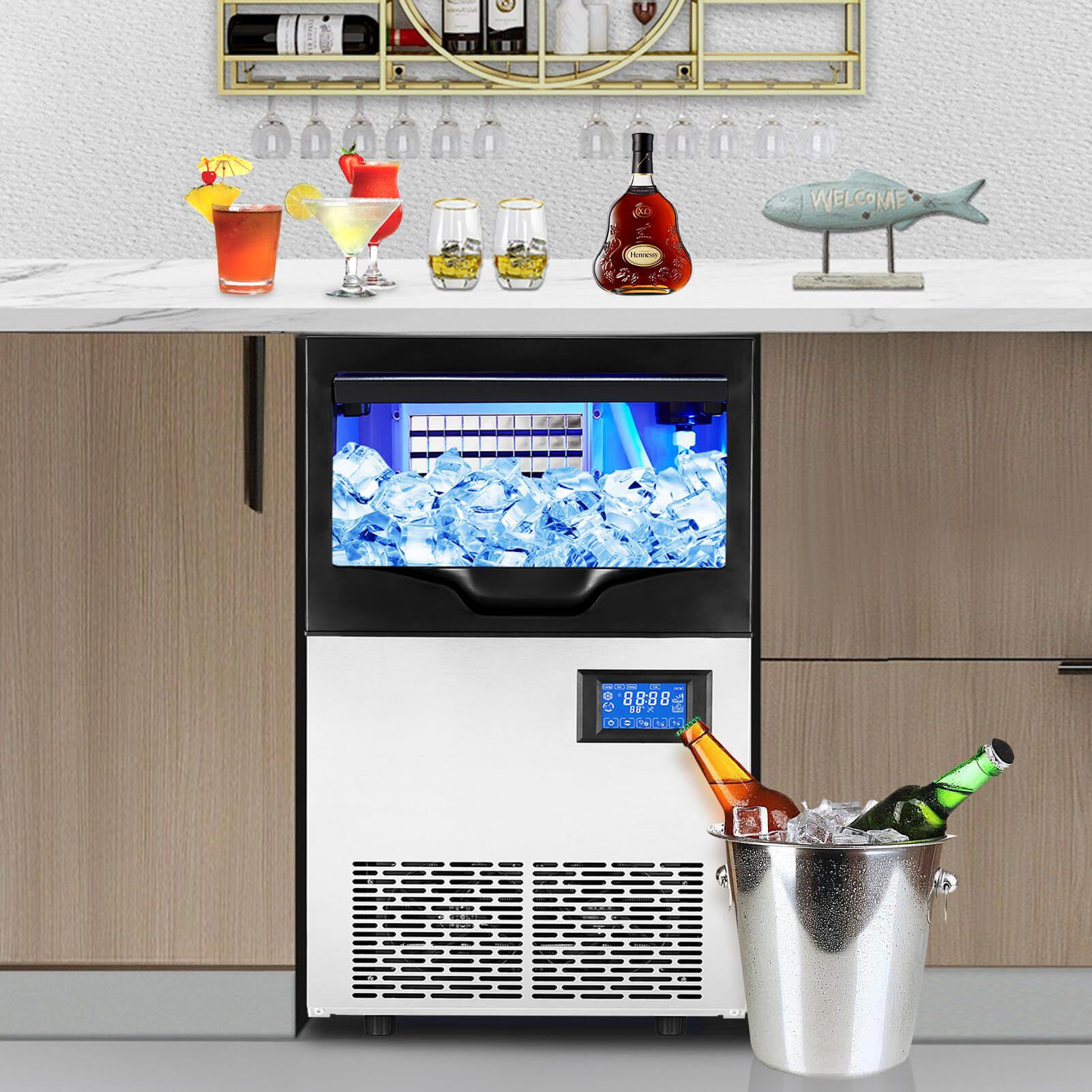 Zstar 100 lb. Daily Production Freestanding Ice Maker - Wayfair Canada