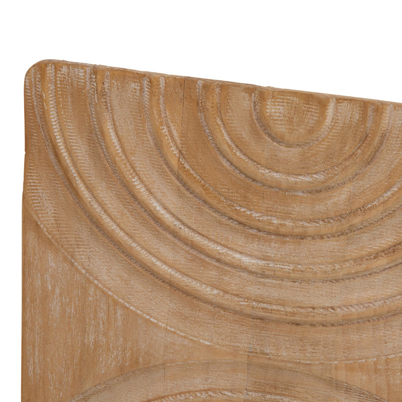 Millwood Pines Solid Wood Abstract Wall Decor | Wayfair