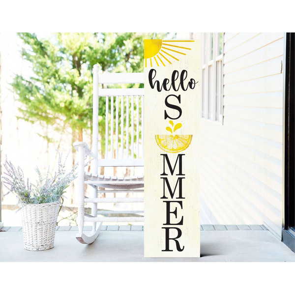 The Holiday Aisle® Amirrah Wood Wall Mounted Outdoor Decoration | Wayfair