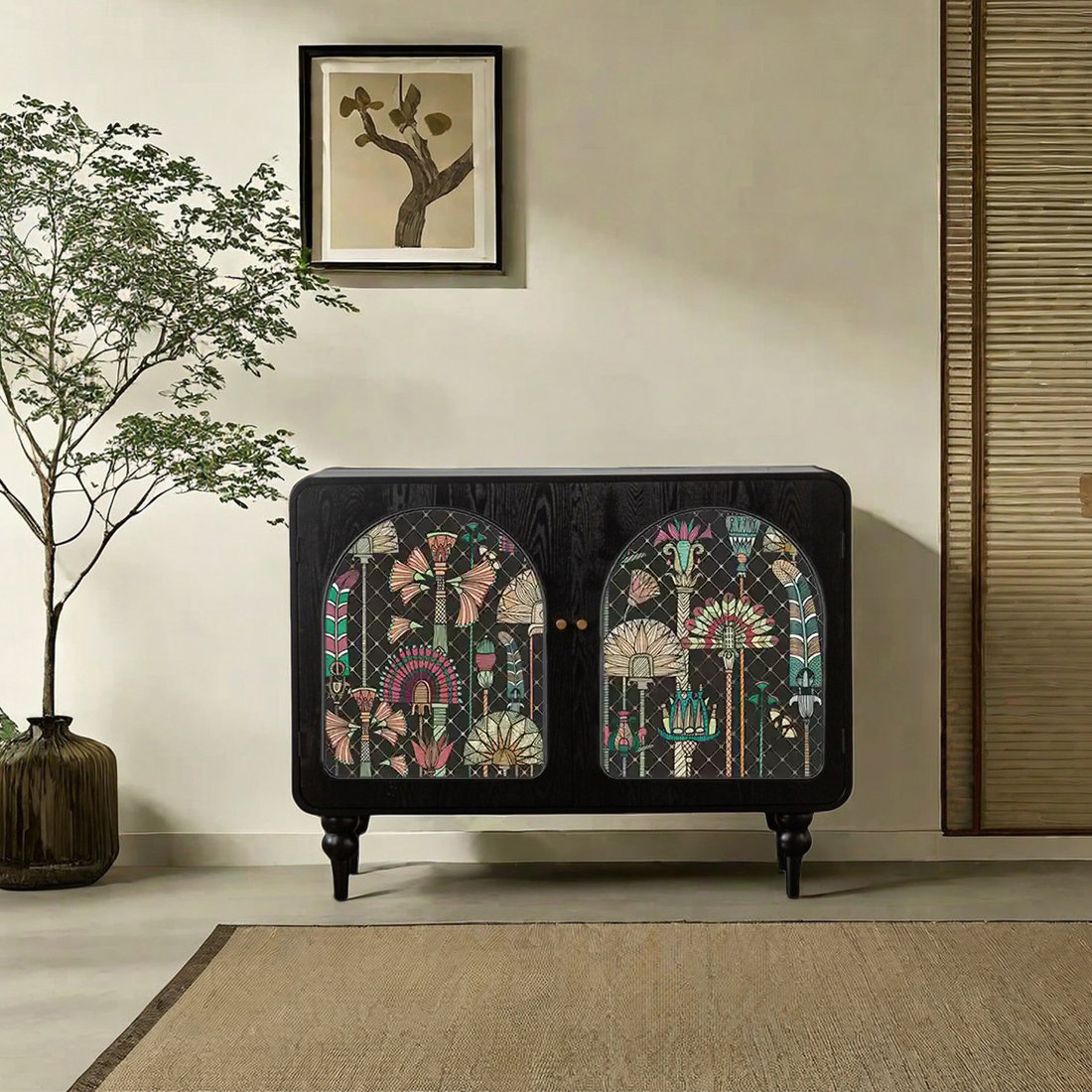 Vivid Space Creation Modern multi-functional accent cabinet - Wayfair ...