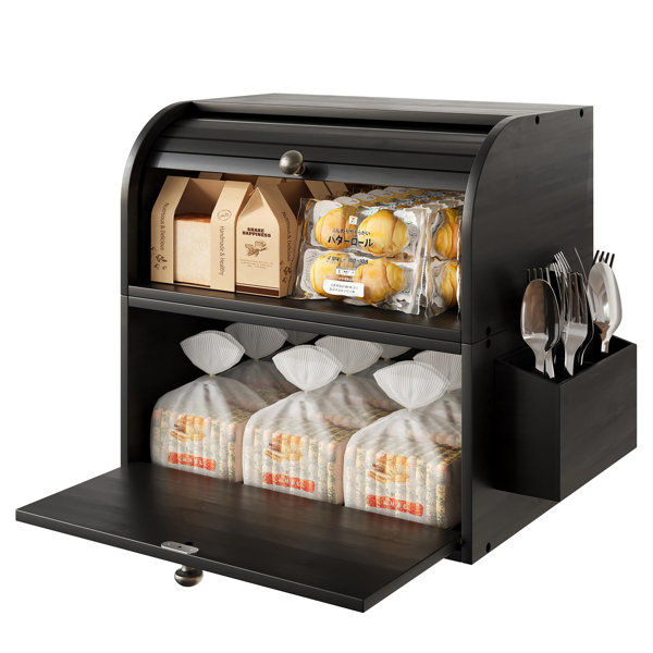 Wildon Home® Berrydale Wood Food Storage Container - Wayfair Canada