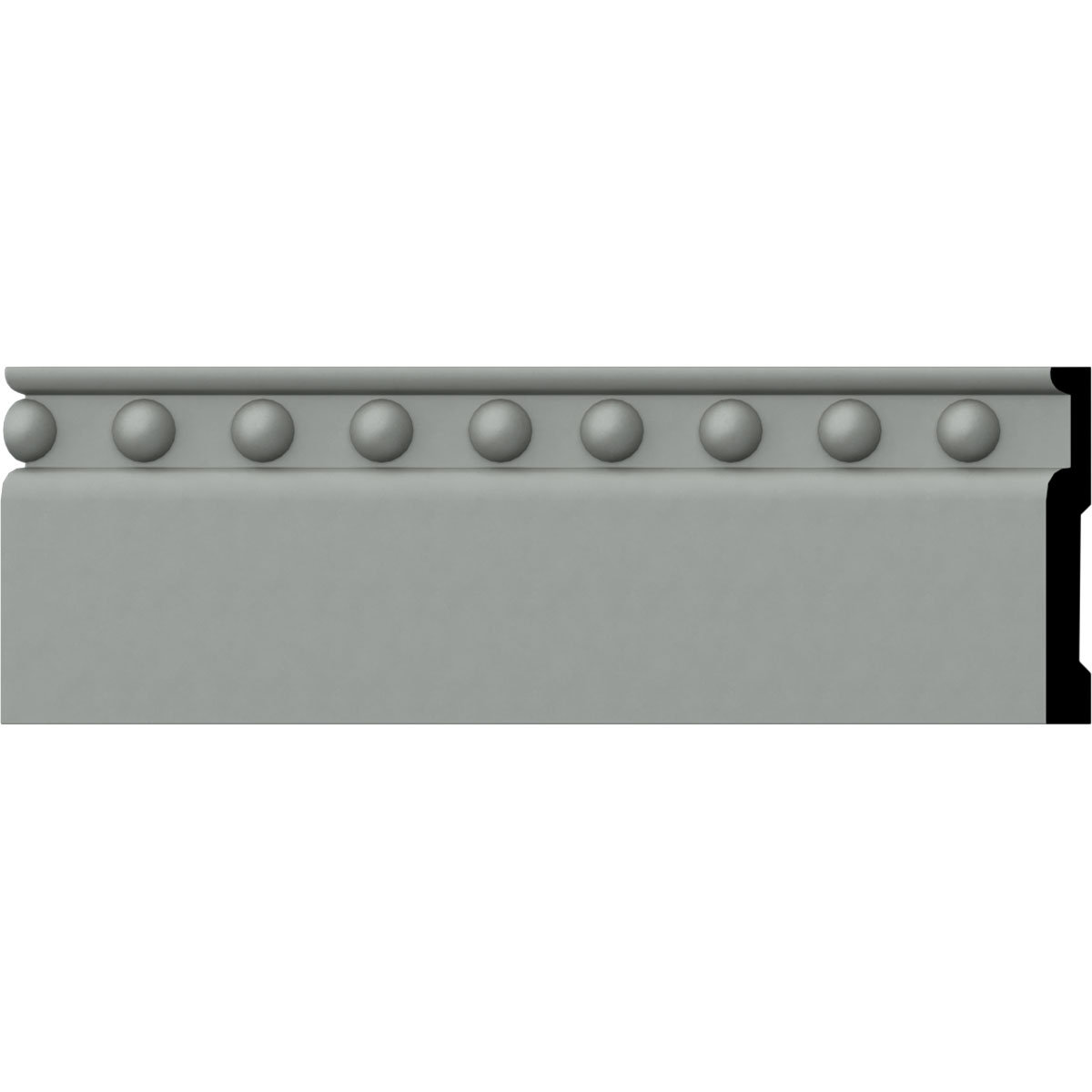 Ekena Millwork Ashford Baseboard Moulding Sample | Wayfair