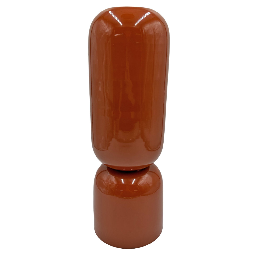 Wrought Studio™ Keyrin Handmade Iron Table Vase | Wayfair