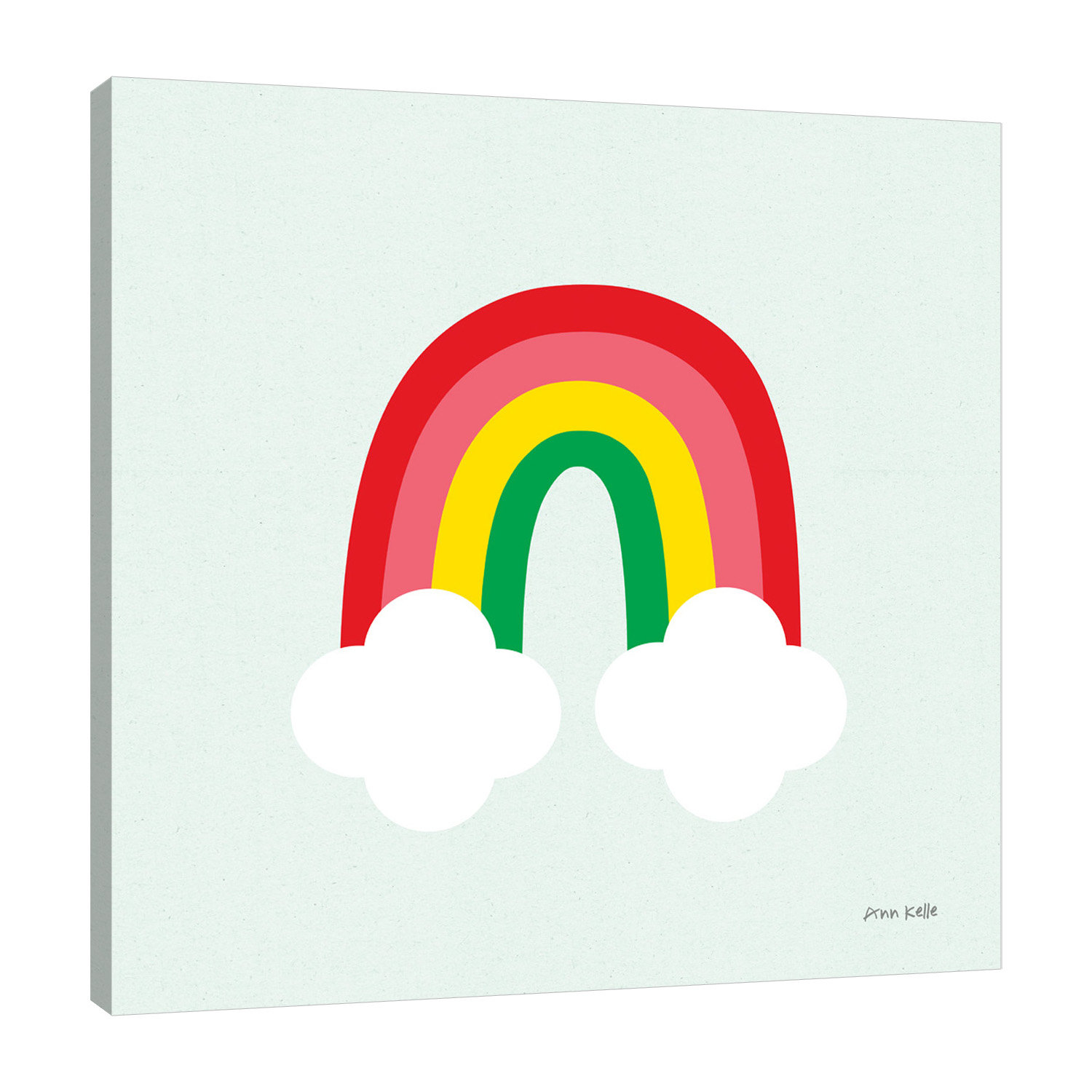 Isabelle & Max™ "Bright Rainbow I" Gallery Wrapped Canvas By Ann Kelle ...