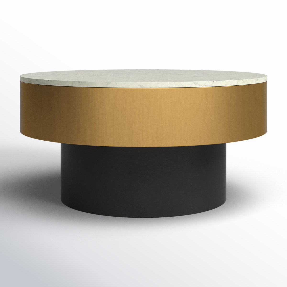 AllModern Kanto Pedestal Coffee Table & Reviews | Wayfair