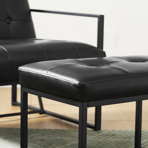 Wade Logan® Buren Iron Accent Stool & Reviews | Wayfair