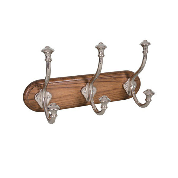 Fleur De Lis Living Spalding Wall Mounted Hook Rack | Wayfair.co.uk