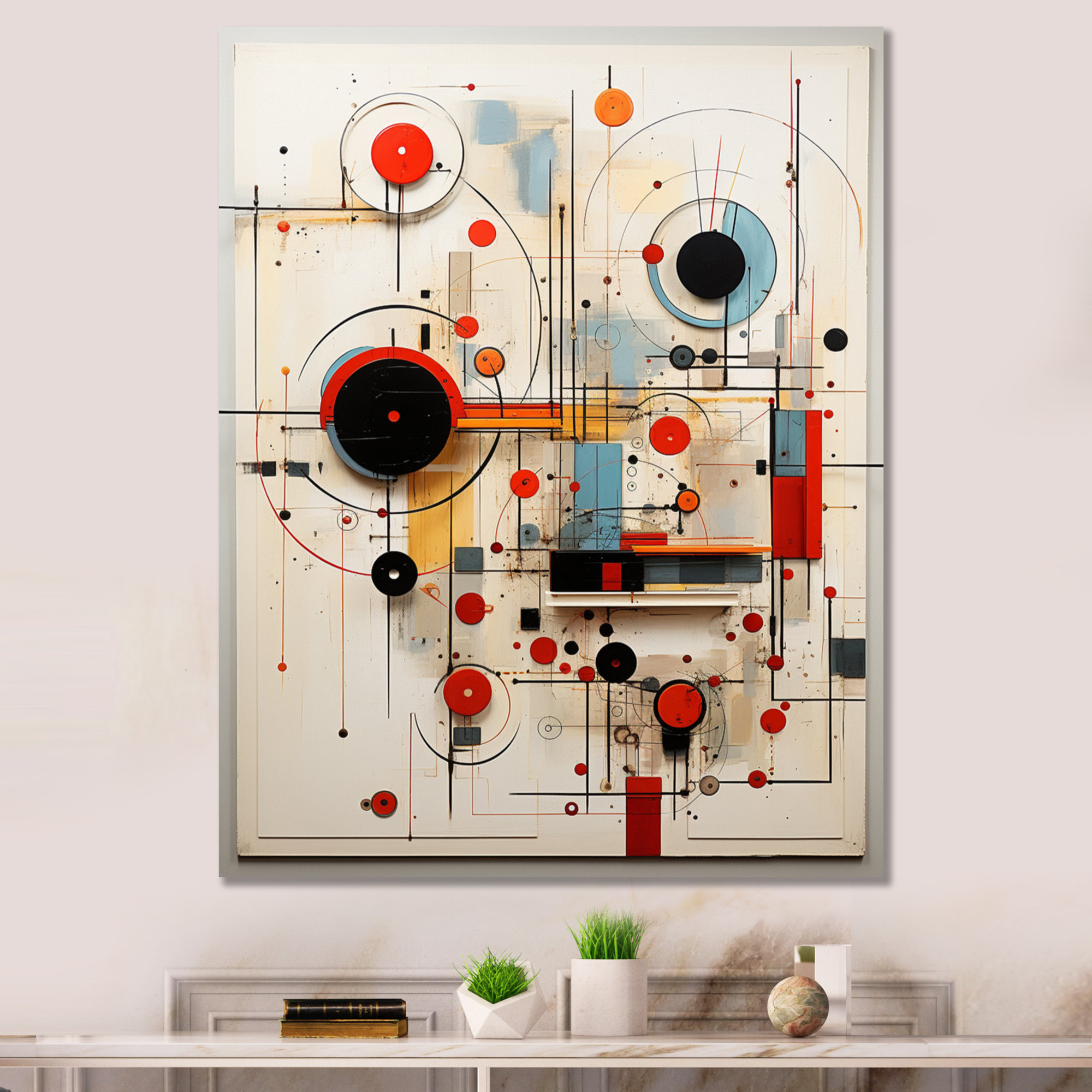 Ivy Bronx Henretter Dadaism Absurd Connections Artwork II On Canvas ...