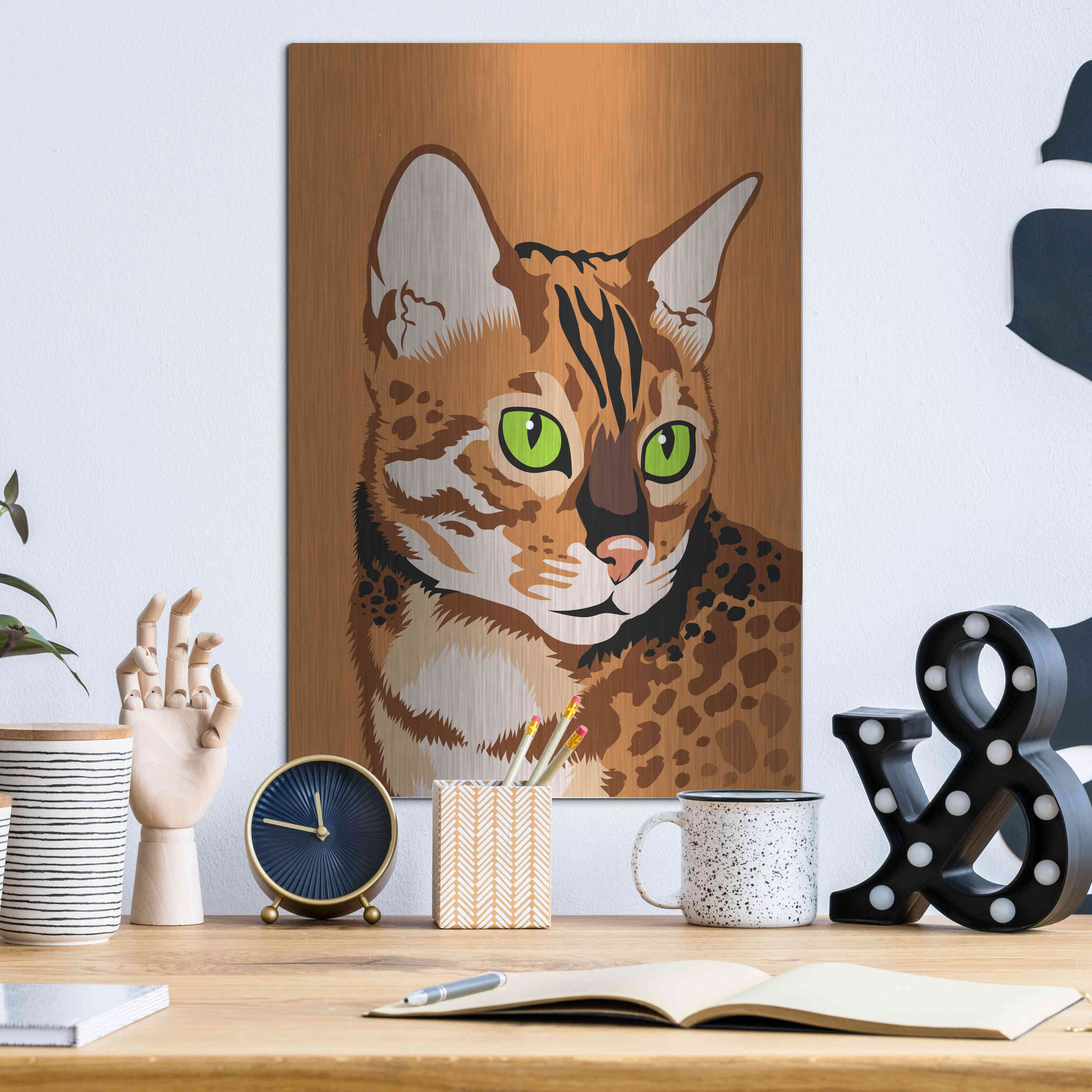 Winston Porter " Bengal Cat " by Debbie Gray | Wayfair