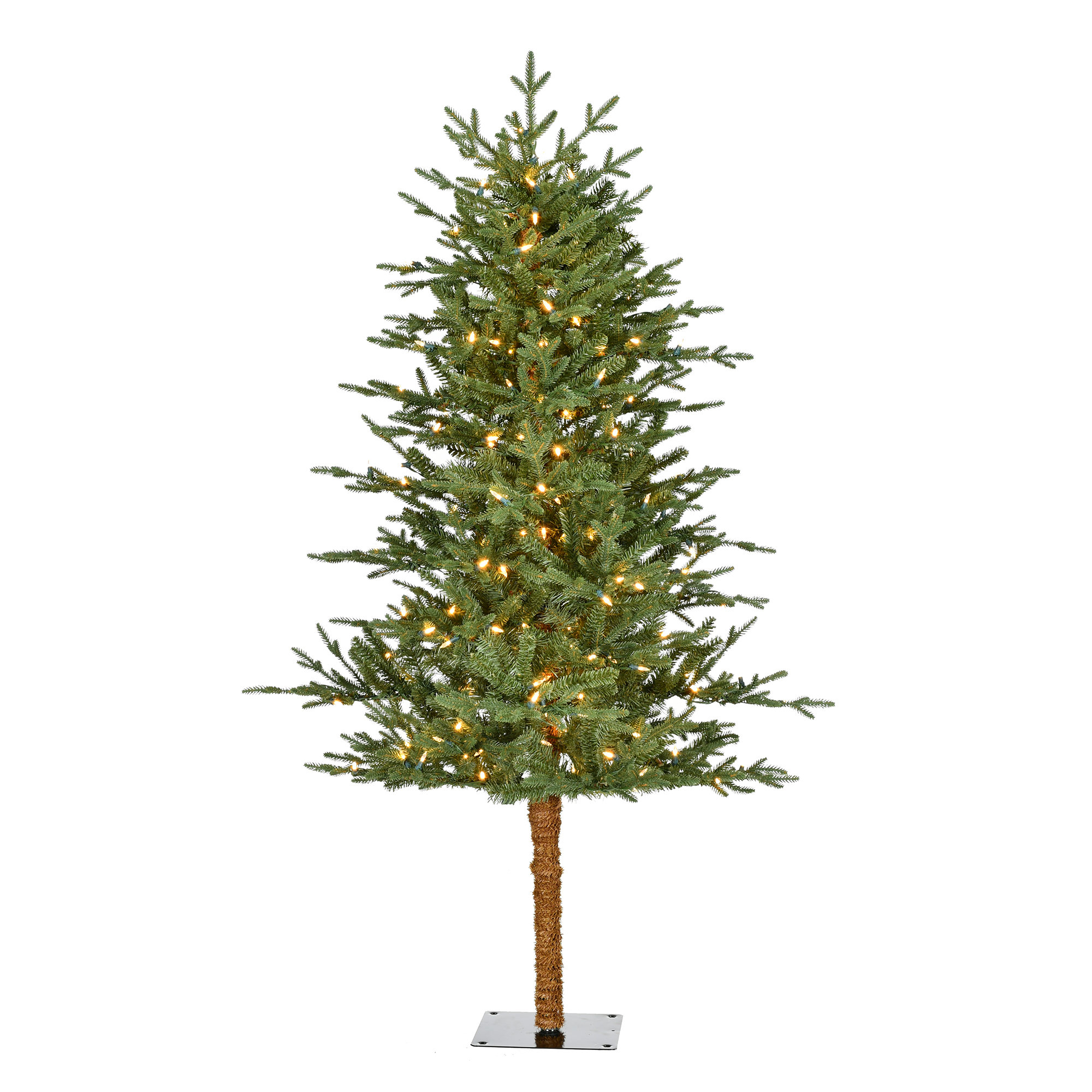 Fraser Hill Farm 60" H Green Artificial PVC Christmas Tree | Wayfair