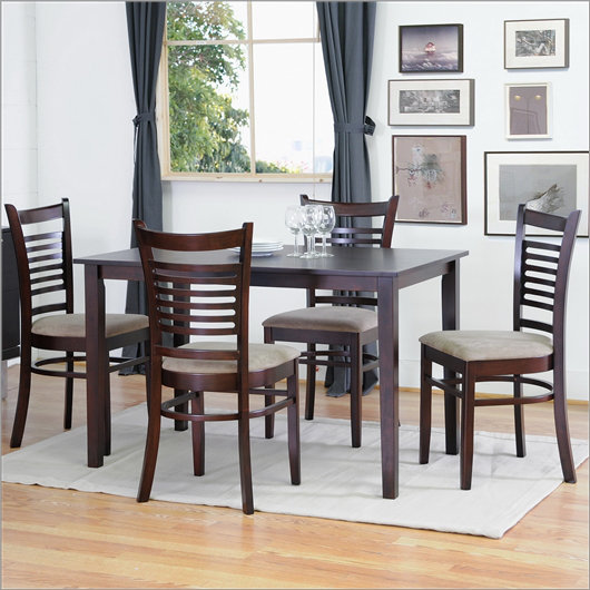Wholesale Interiors Baxton Studio Cathy 5 Piece Modern Dining Set | Wayfair
