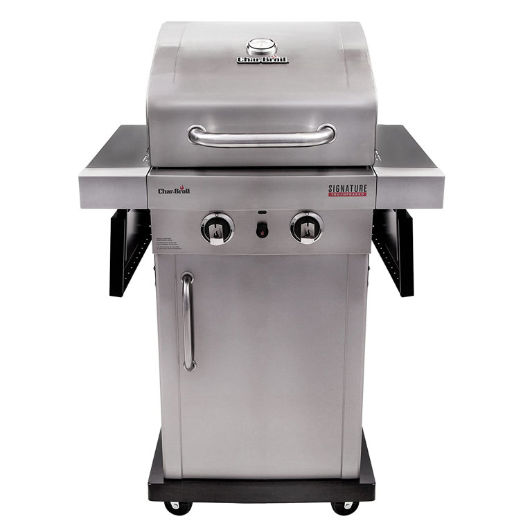 Charbroil Signature Series 2-Burner Infrared Propane Gas Grill Cabinet ...