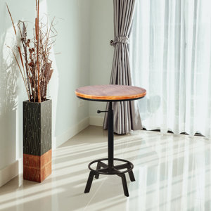 17 Stories Talassa Counter Height Pedestal Dining Table & Reviews | Wayfair