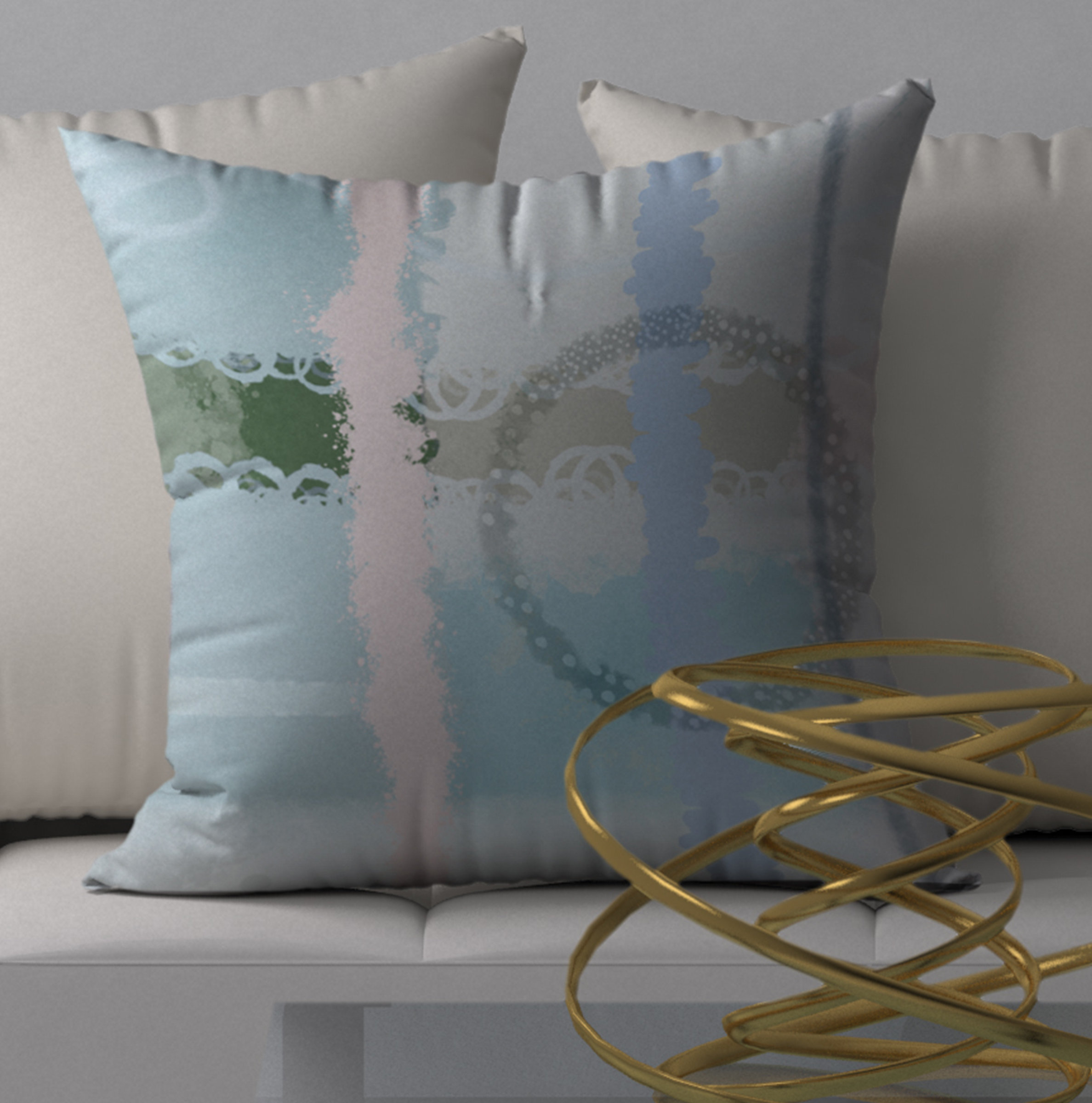 LeRoi Products Speed Lovely Decorative Square Pillow Cover & Insert ...
