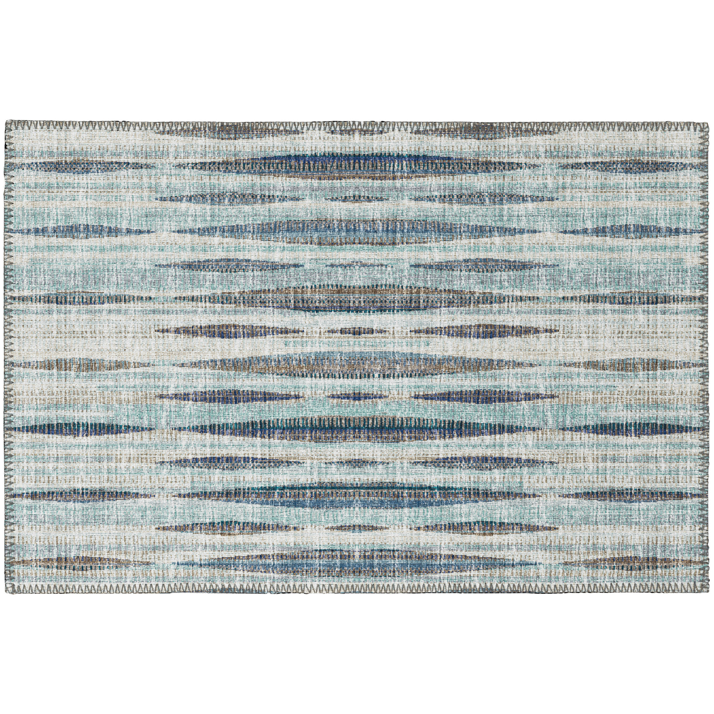 Highland Dunes Rectangle Sigyn Geometric Machine Made Flatweave ...