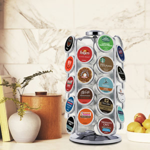 Keurig Coffee Pod Storage Carousel, Holds 36 K-Cup Pods & Reviews | Wayfair