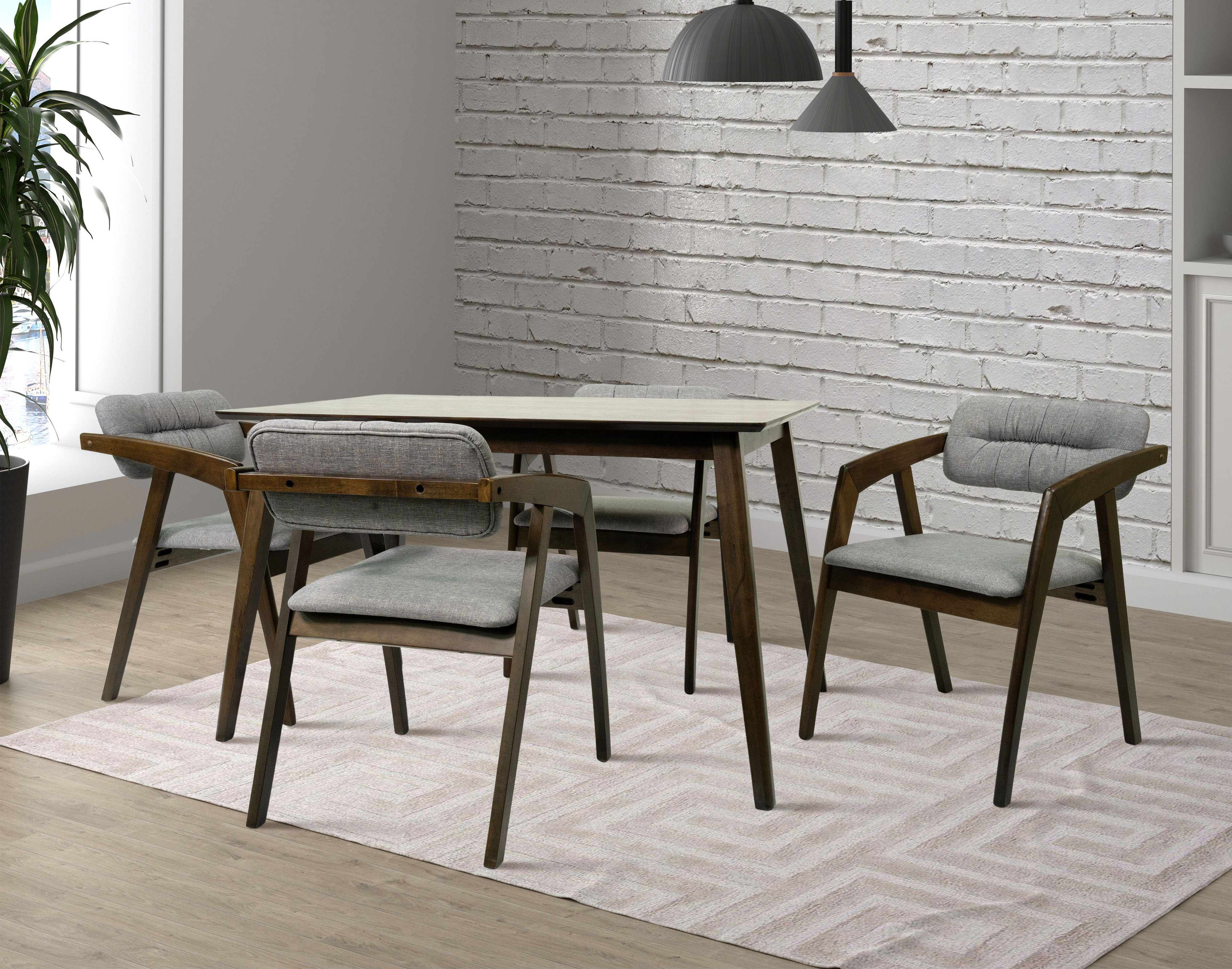 George Oliver Conwell 47'' PROMO DINING TABLE SET - Wayfair Canada