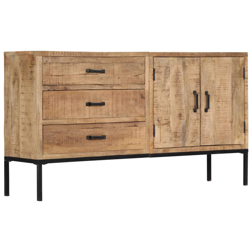 Union Rustic Rossana Sideboard 55.1" x 13.8" x 29.5" Solid Mango Wood ...