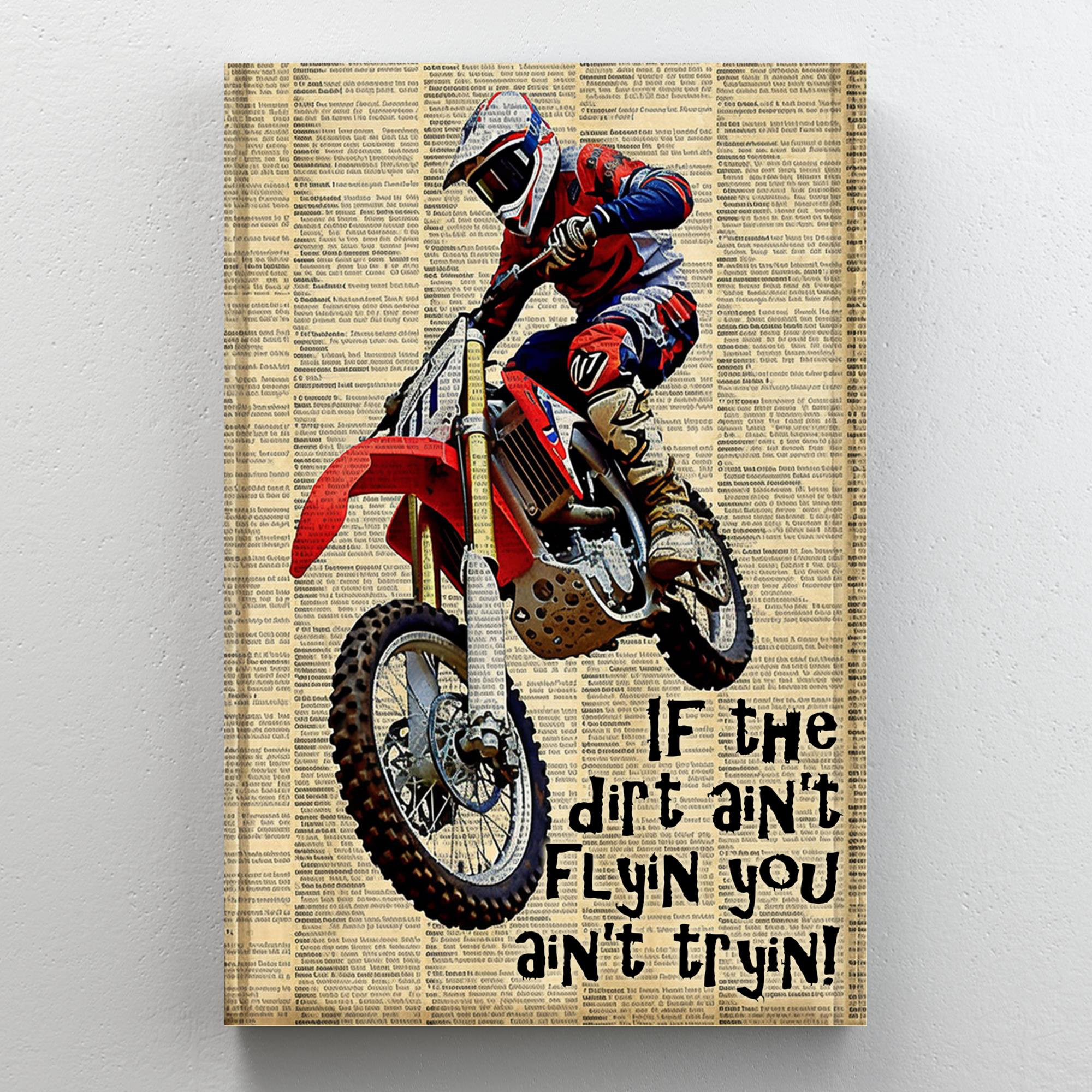 Trinx Kyiesha Terrain Racing If The Dift Aint Flyin On Canvas Graphic ...