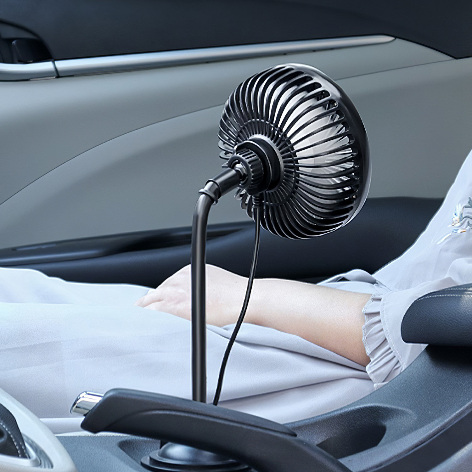 iMounTEK Car Cooling Fan with Car Cup Holder | Wayfair