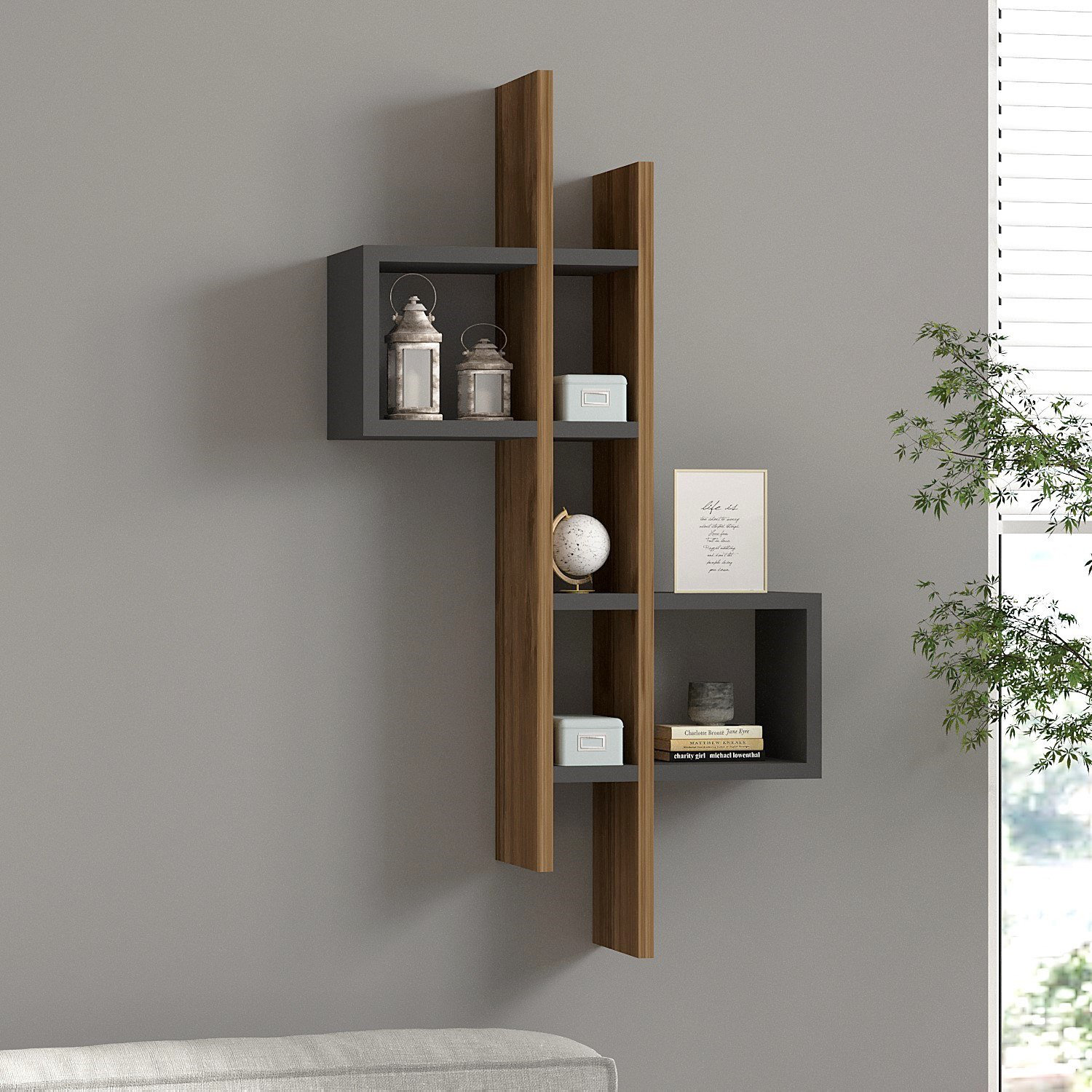 East Urban Home Dambro 4 Piece Accent Shelf & Reviews - Wayfair Canada