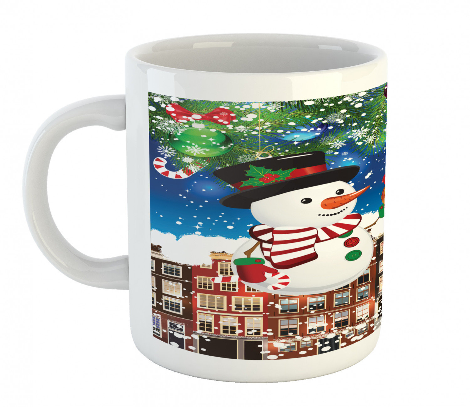 East Urban Home Snowman Coffee Mug | Wayfair