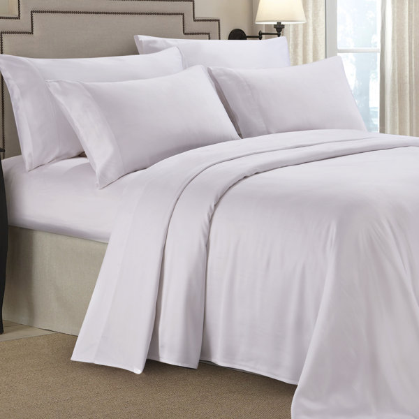 Ebern Designs Hidenari Microfiber Solid Colour Sheet Set & Reviews ...