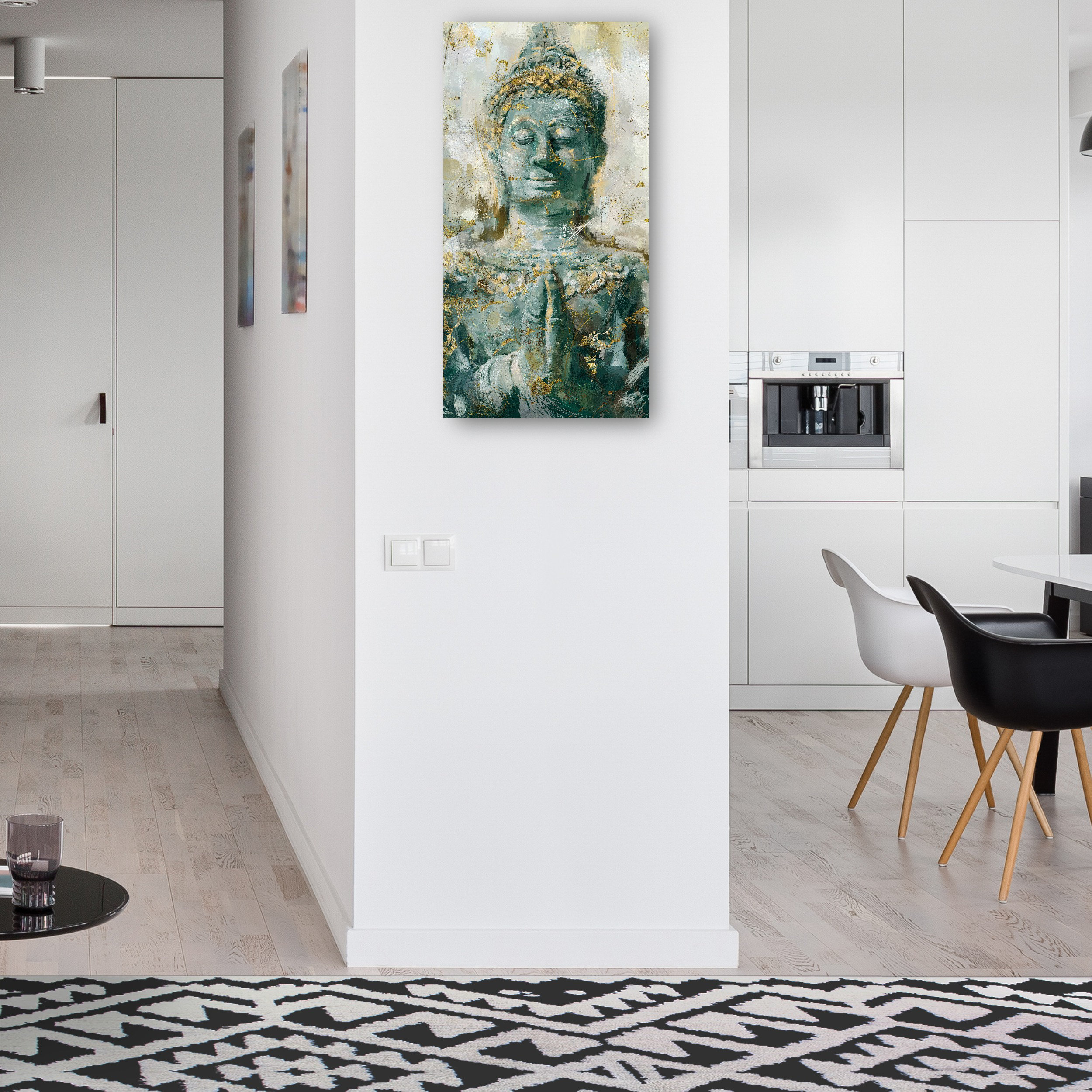 Latitude Run® Buddha by Studio Arts Canvas Art Print | Wayfair