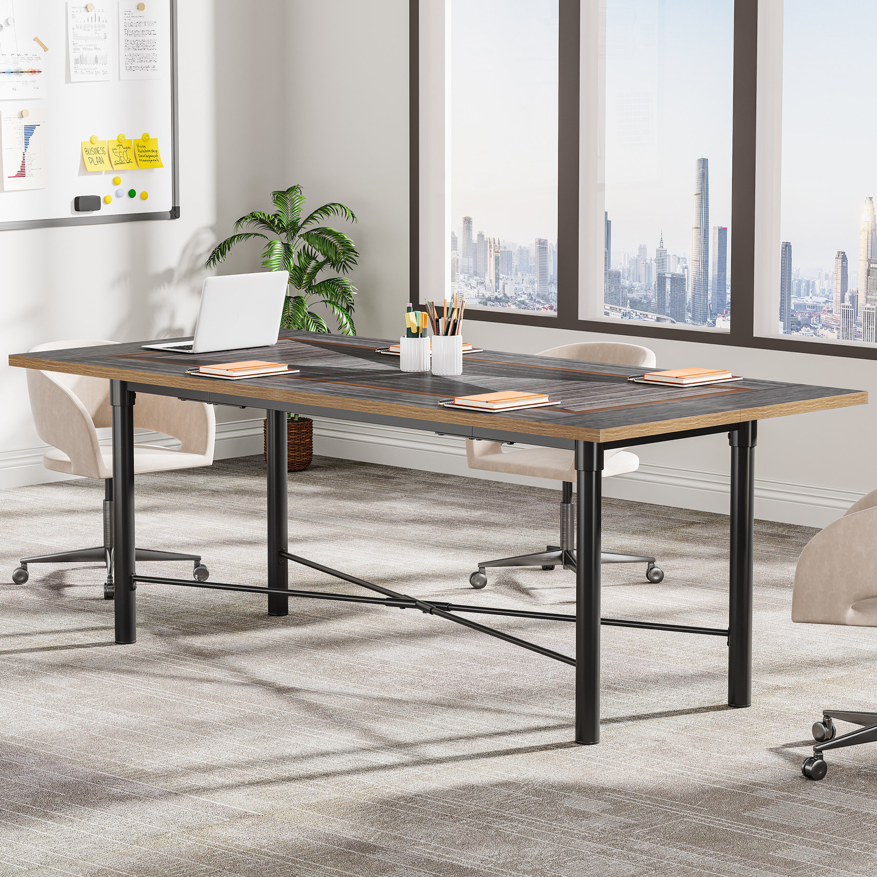 17 Stories Conference Table, Rectangle Meeting Table | Wayfair