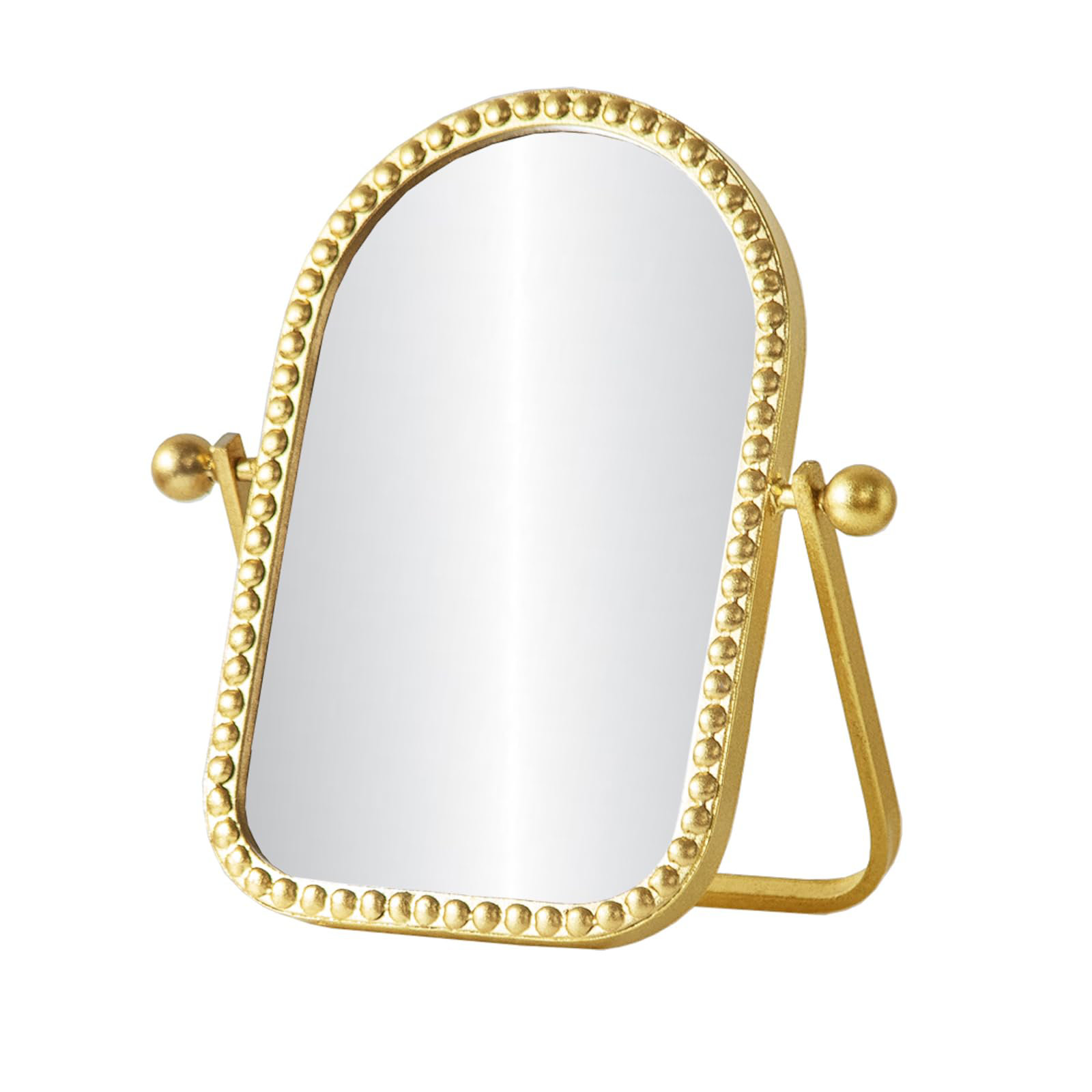 House of Hampton® Loretosha Vintage Vanity Table Mirror, Desk Makeup ...