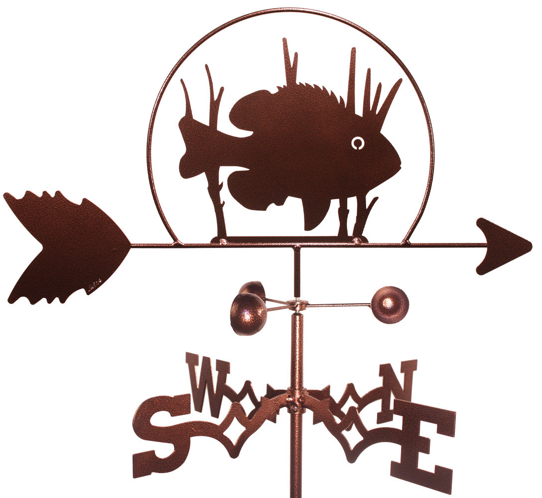 SWEN Products Fish Sun Pan Weathervane - Wayfair Canada
