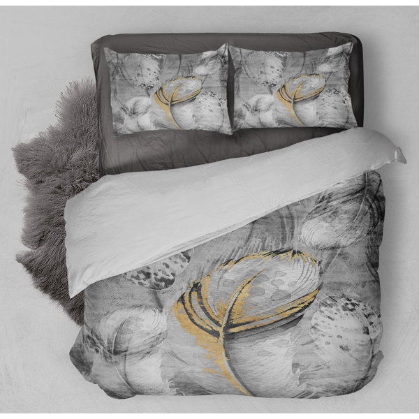 Blankets2U Twill Abstract Comforter Set | Wayfair