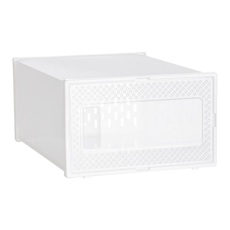 Rebrilliant 12 Pair Stackable Shoe Storage Box | Wayfair.co.uk