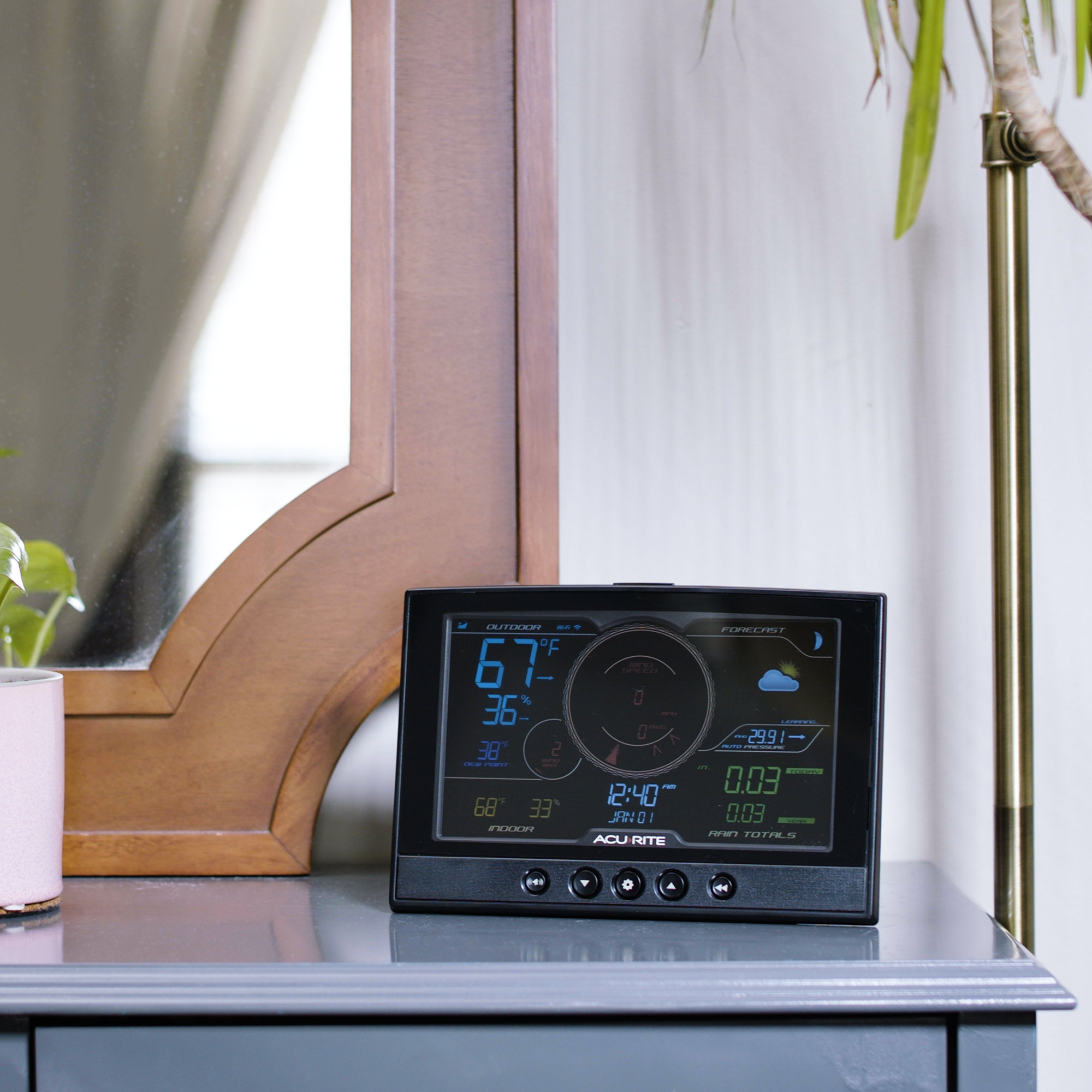 AcuRite Iris (5-in-1) Home Weather Station with Direct-to-Wi-Fi ...