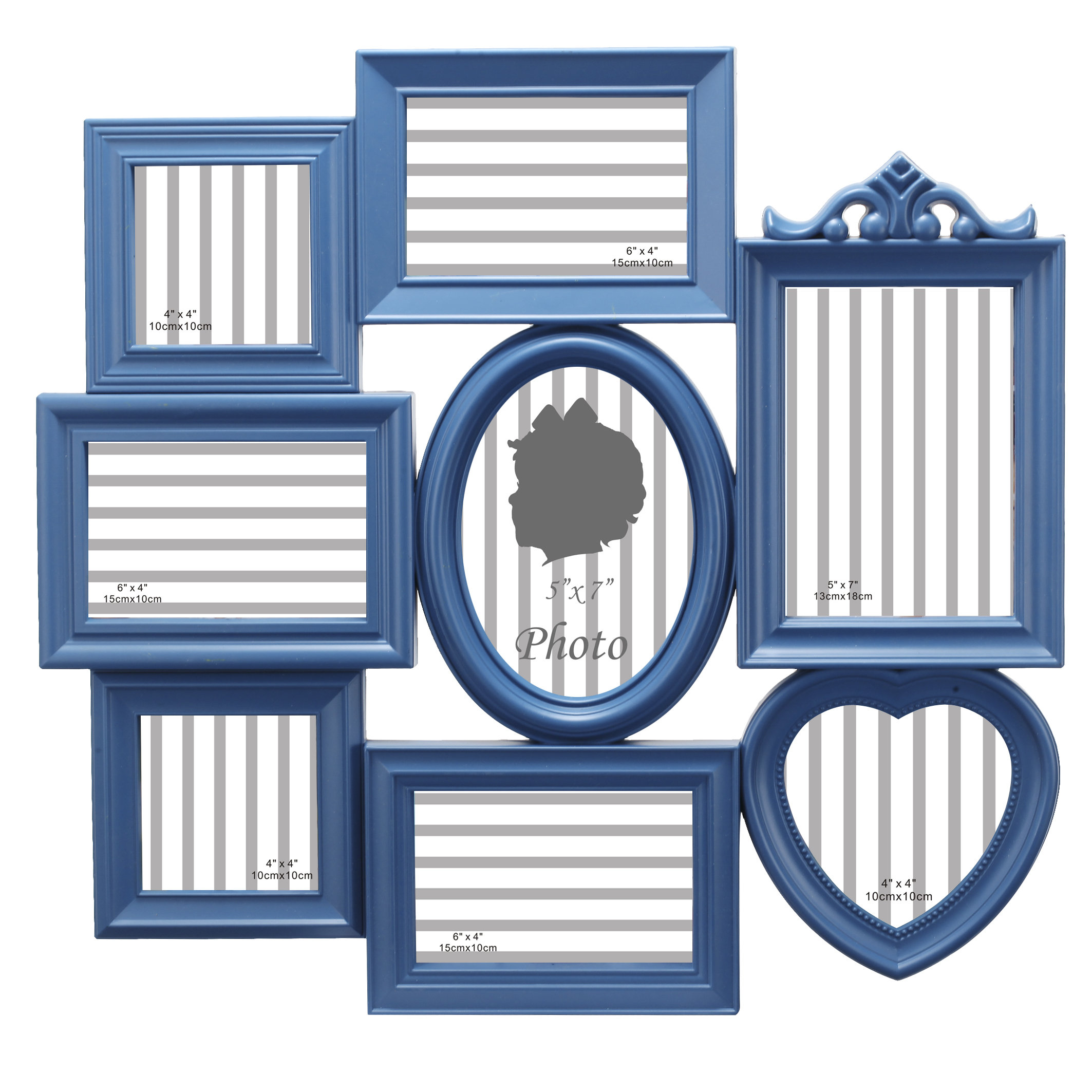 Darby Home Co Alric Azure Picture Frame & Reviews | Wayfair