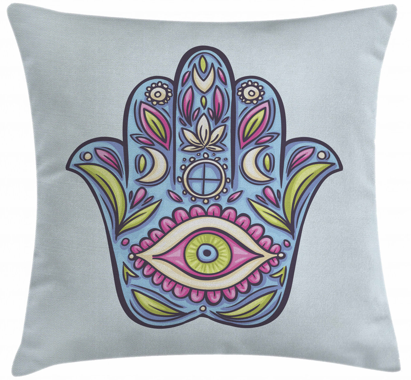 Ambesonne Evil Eye Indoor / Outdoor 26" Throw Pillow Cover | Wayfair