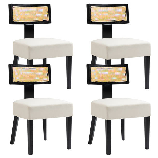 Wildon Home® Amiriah Fabric Solid Back Side Chair | Wayfair