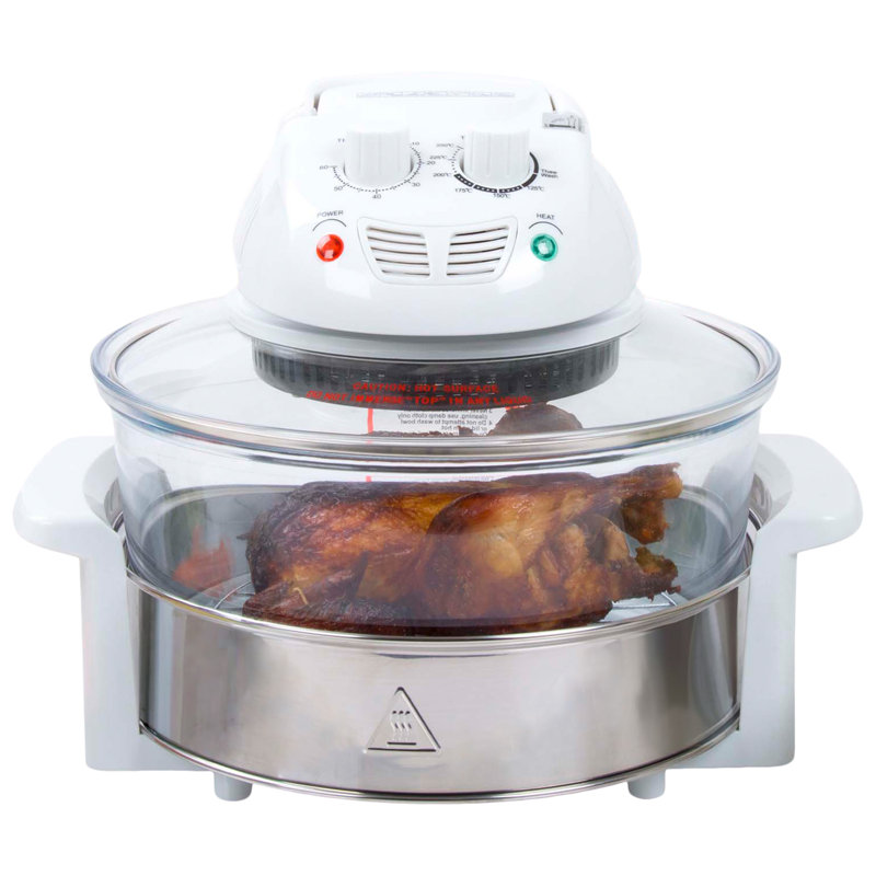 Classic Cuisine Air Fryer - Halogen Oven with 12 to 17 Quart Capacity ...