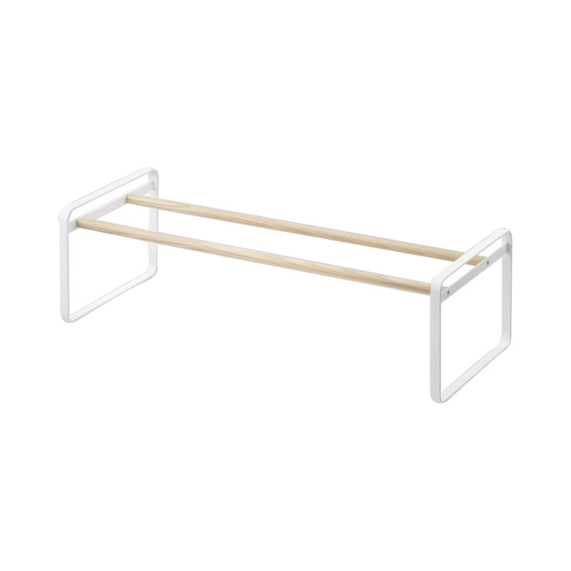 Yamazaki USA Yamazaki Home Shoe Rack, Steel, Expandable, Stackable ...