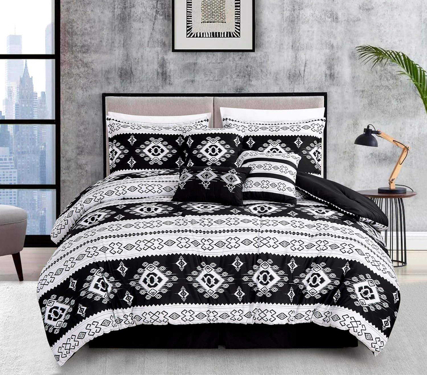 Chezmoi Collection Microfiber / Polyester Comforter Set | Wayfair