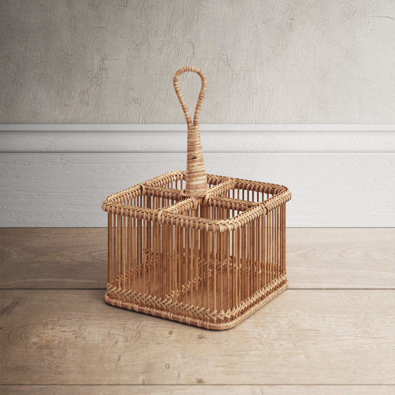 Birch Lane™ Solid Wood Basket | Wayfair